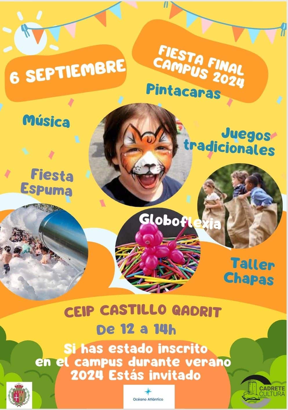 Fiesta final campus 2024 | Ayuntamiento de Cadrete